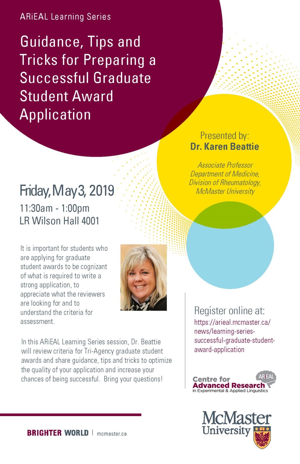 [Learning Series] Successful Graduate Student Award Application – The ...