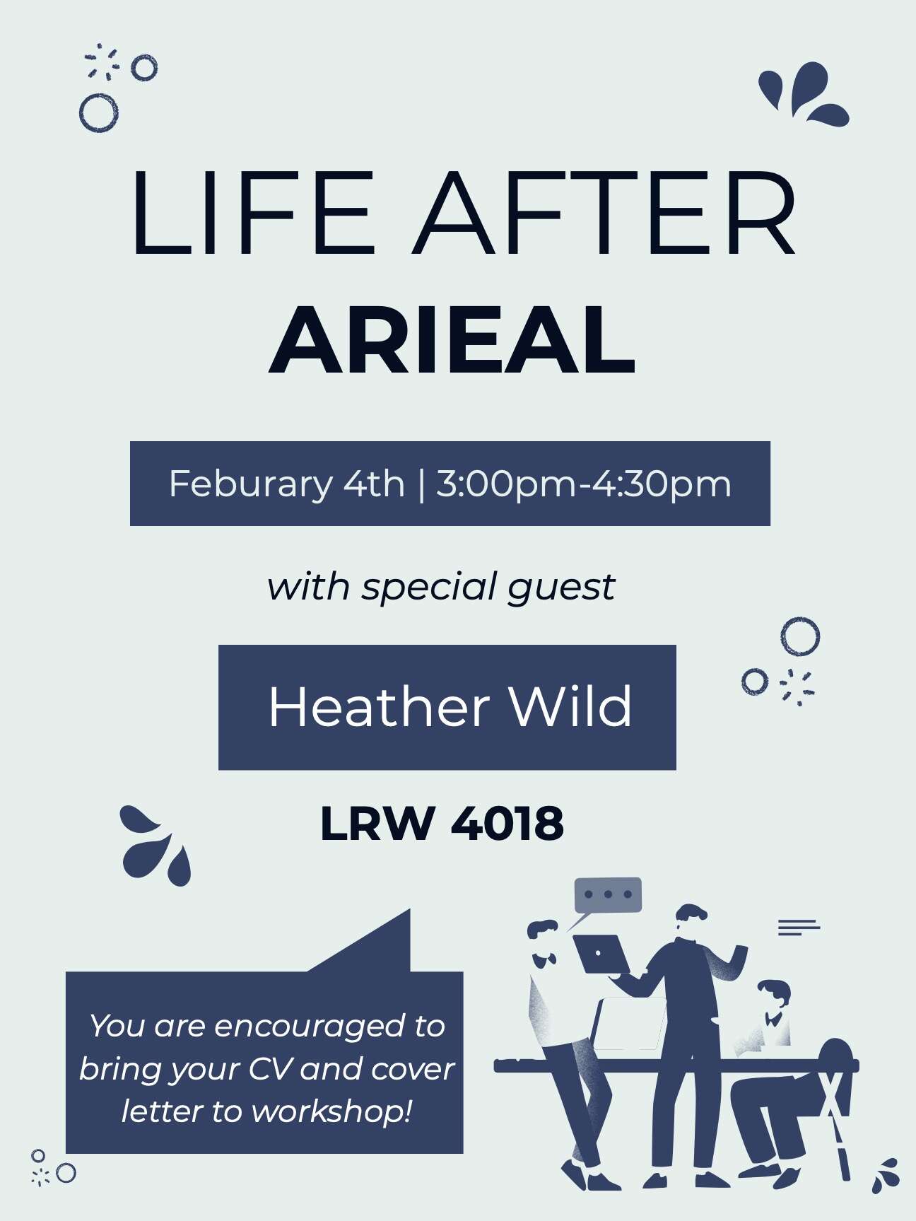[Learning Series] Life after ARiEAL with Heather Wild: CV-Cover Letter ...